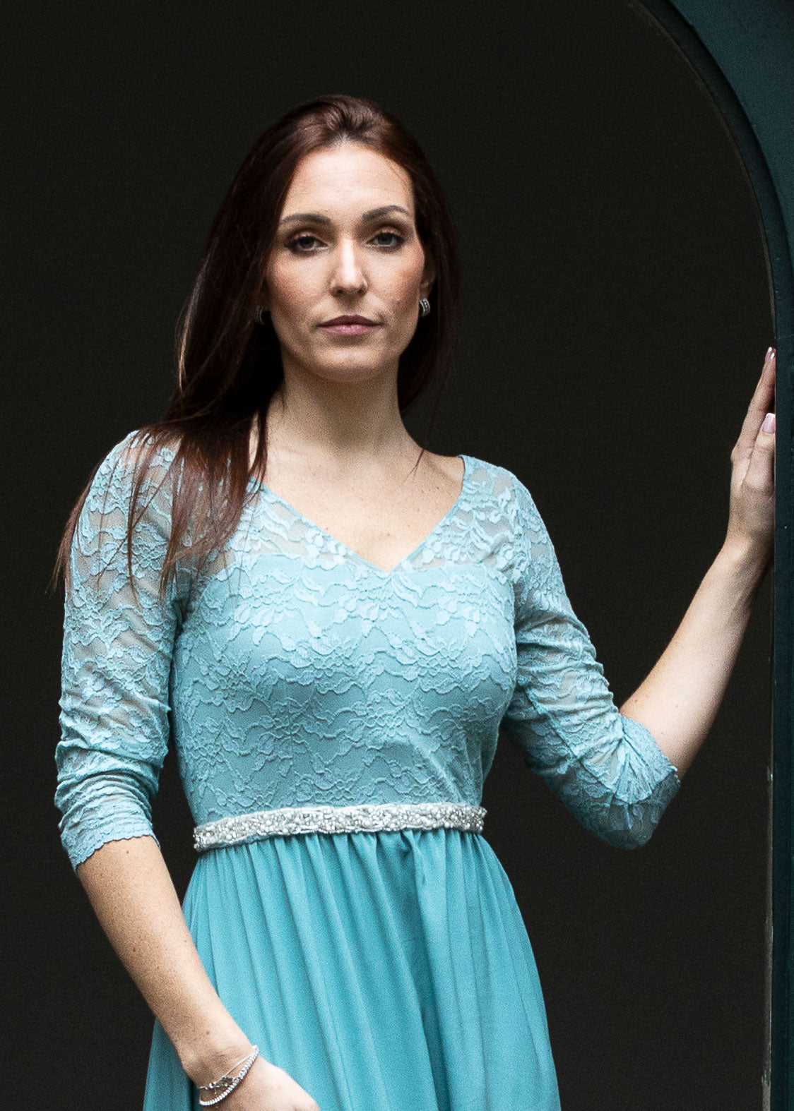 Festkleid Vera für Hochzeitsgast, Brautmutter, Trauzeugin – Las Perlitas Festkleid Vera für Hochzeitsgast, Brautmutter, Trauzeugin – Las Perlitas